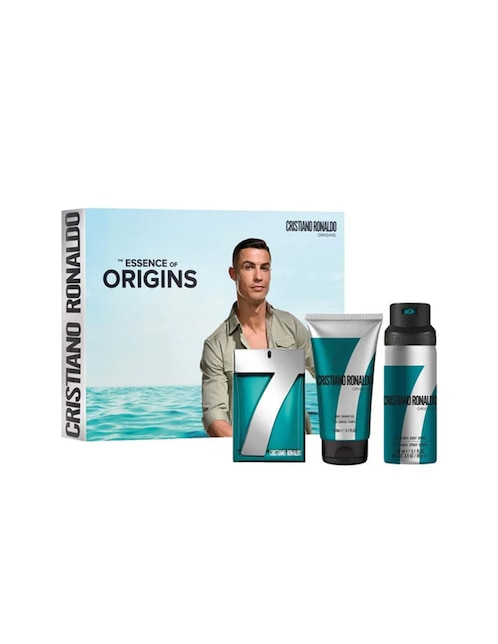 Set Eau de toilette Cr7 Origins Edt para hombre 1