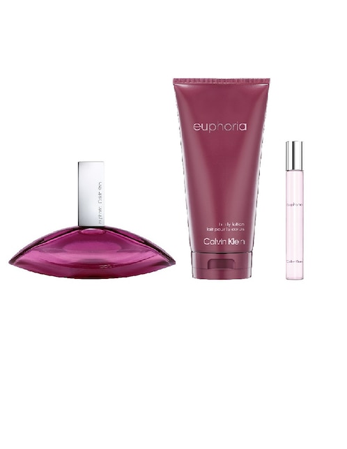 Kit Eau de parfum Calvin Klein Euphoria para mujer 1